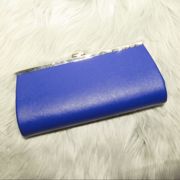 Bags | Royal Blue Mini Clutch Purse | Poshmark